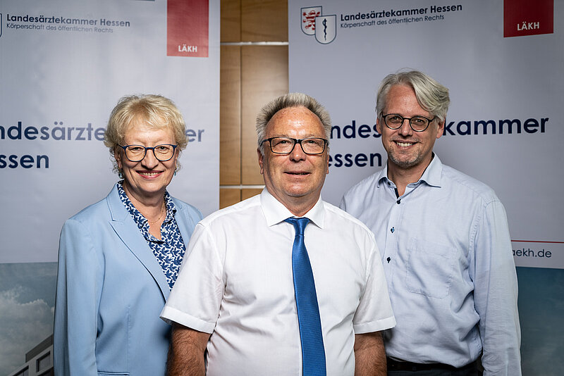 Dr. med. Edgar Pinkowski bleibt Präsident der Landesärztekammer Hessen
